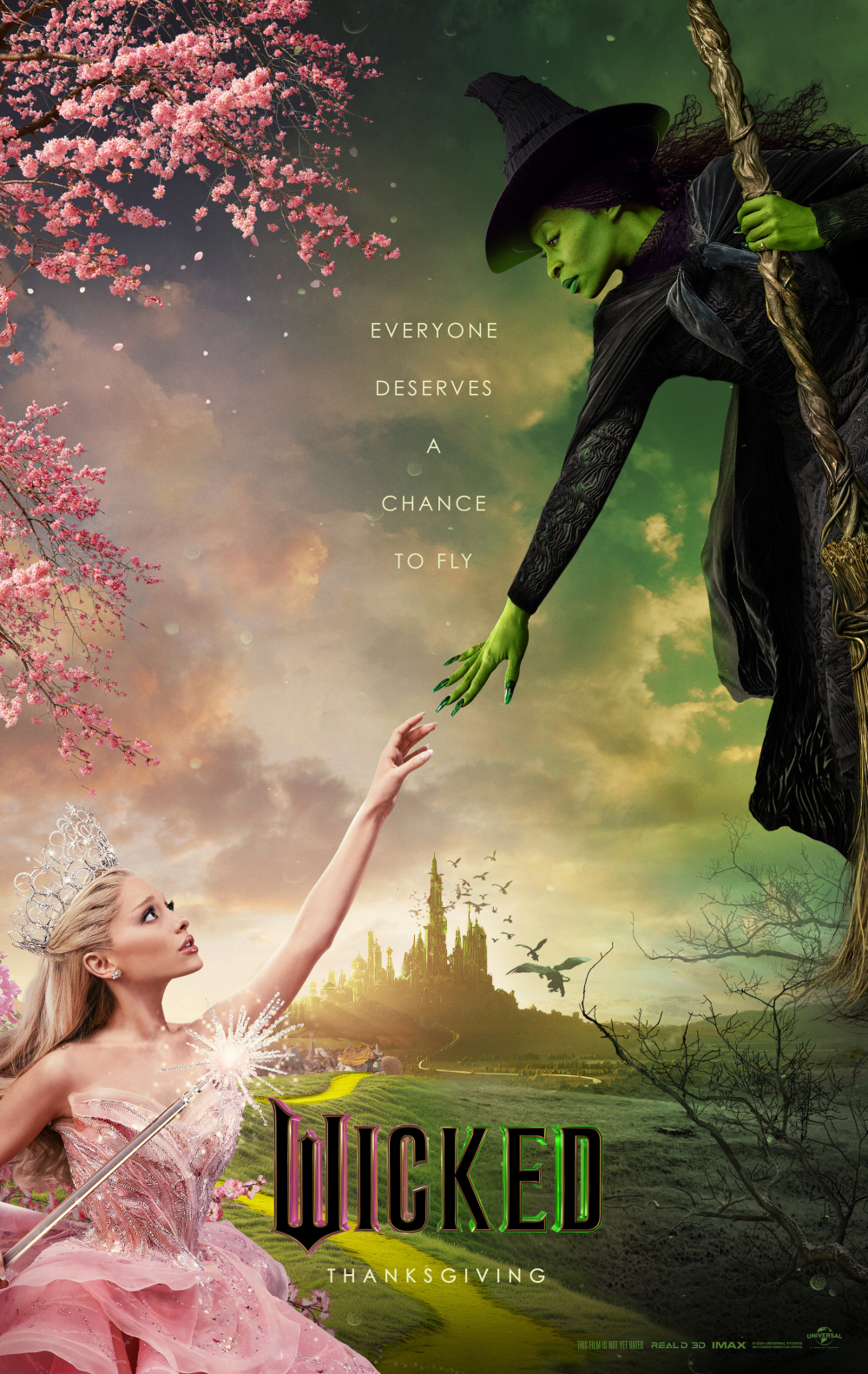 US Teaser Poster | Wicked | 2024 Movies | Tube